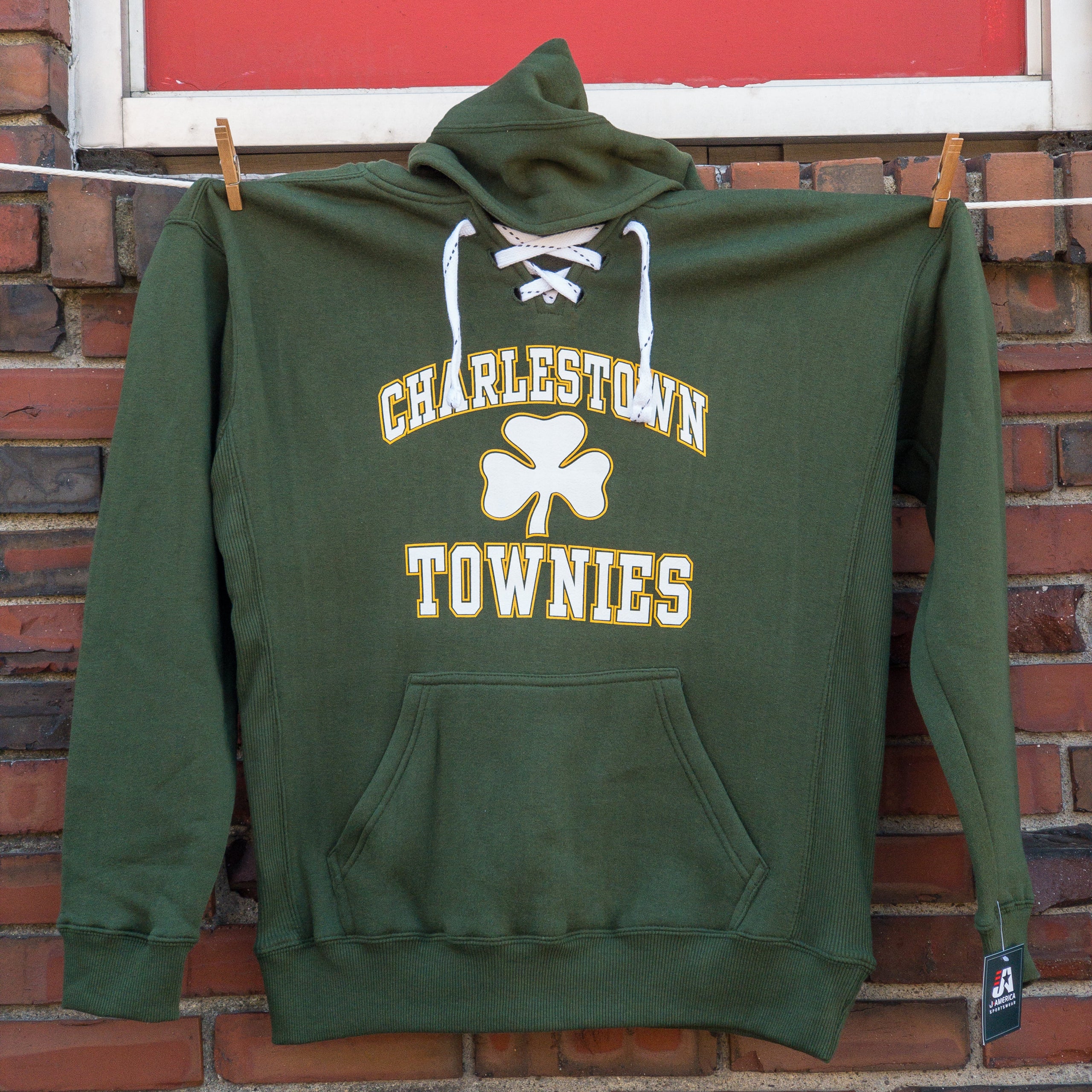 Charlestown Townies Lacer Hoody | Townies Forever